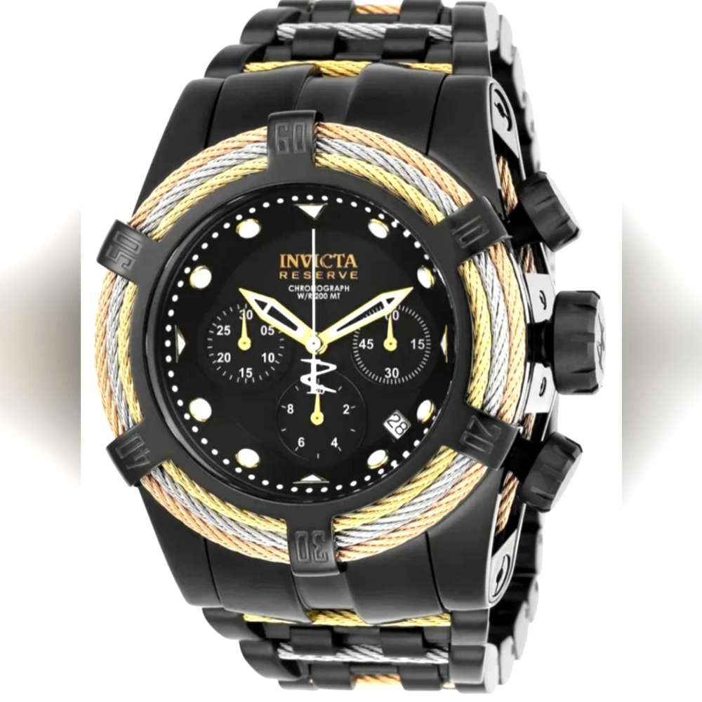 Invicta Reserve Model# 23054 Bolt Zeus 53 Mm Tri-Colo… - Gem
